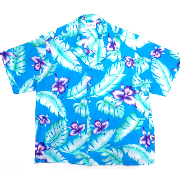 Kai Nani | Shirts | Vintage 7s Kai Nani Aloha Hawaiian Shirt Mens Xl ...